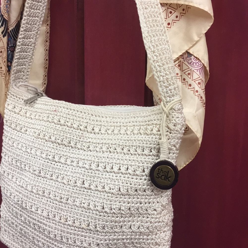 The Sak Hobo Style Shoulder Bag 10x8x2”, Knitting - Gem